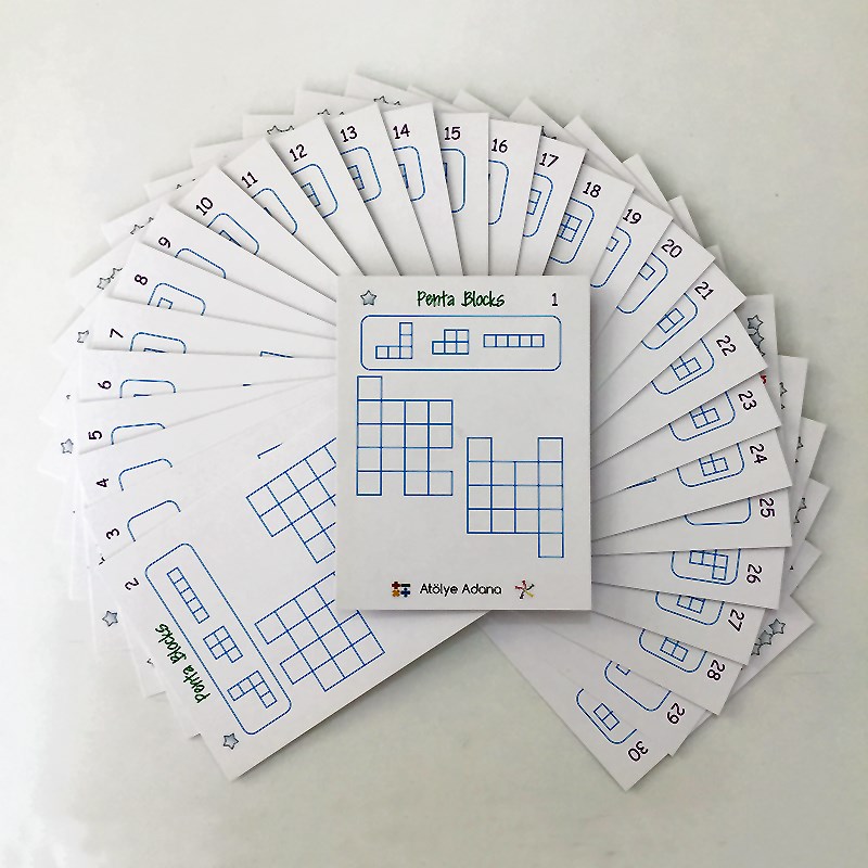 Penta Blocks – Matematik Akıl Zeka Mantık Oyunu – EmAy Center ...